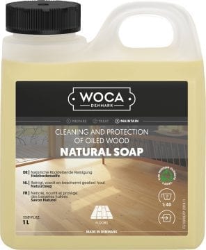 WOCA Onderhoud olievloer | WOCA olie als onderhoud voor uw vloer