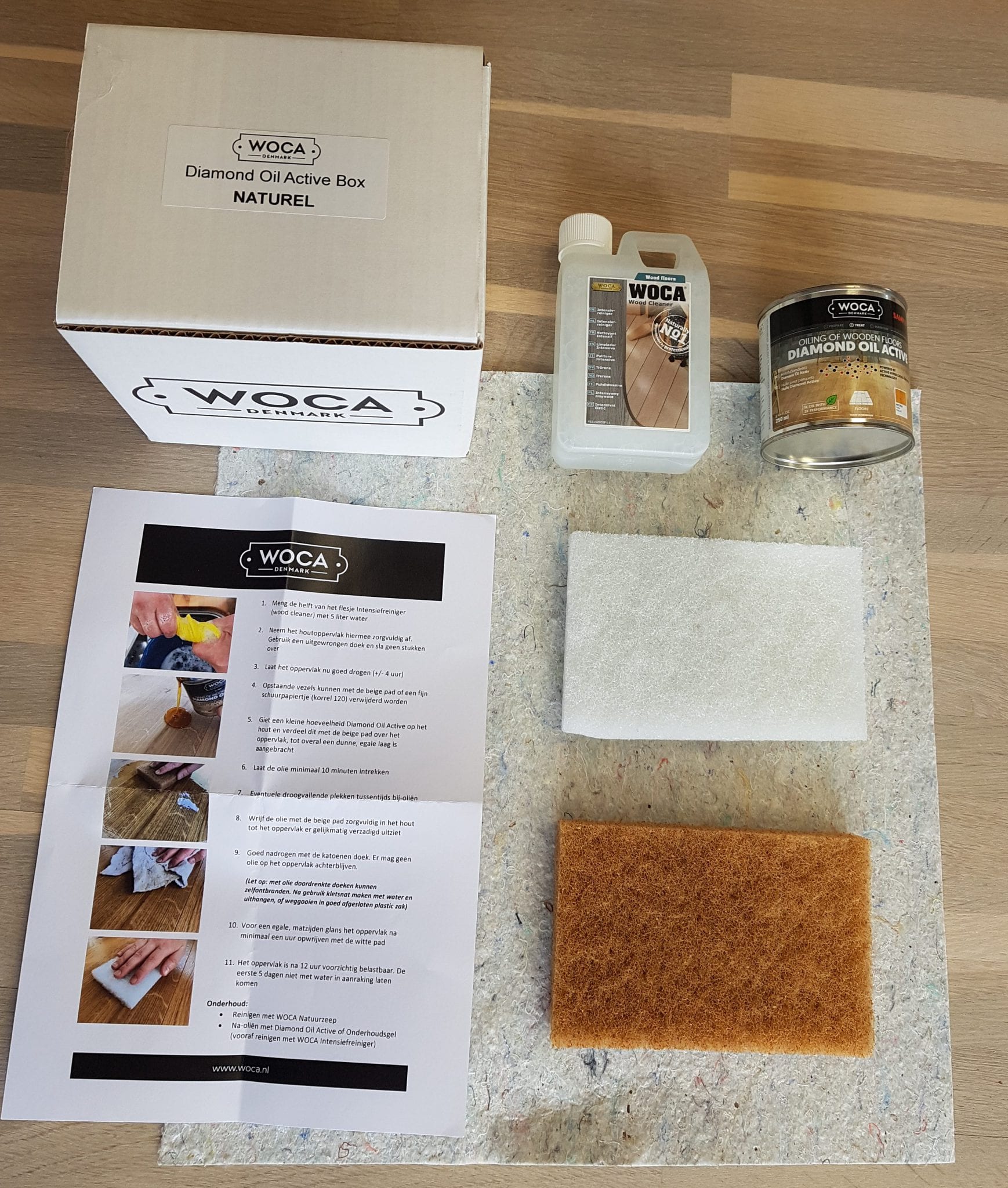 Diamond Oil Active Box - Woca